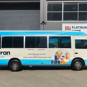 Bus Wrap in Sydney, Melbourne and Canberra Australia - Platinum Signs