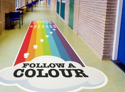 Floor Decals em Manly’s