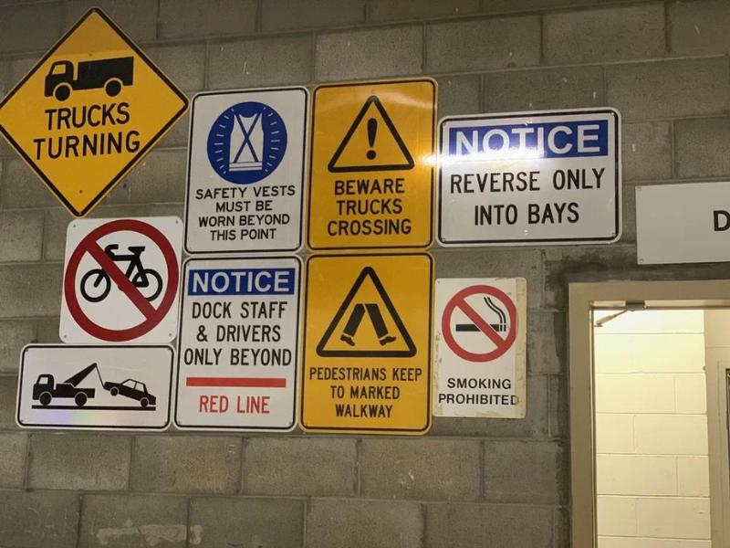 Safety Signs em Sydney