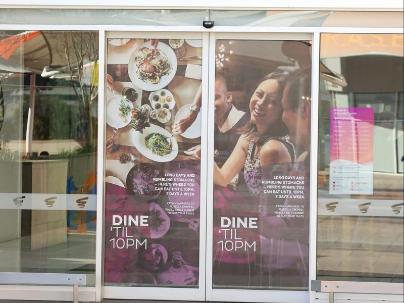 One-way Vision Signs